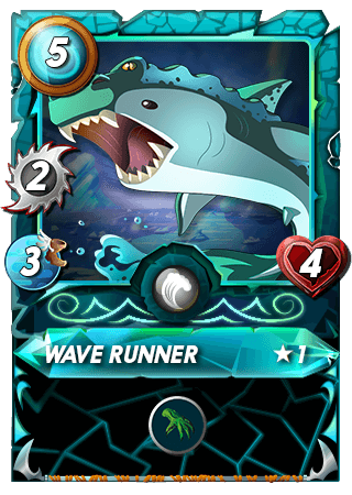 Splinterlands Share Your Battle Challenge: WAVE RUNNER: "Just go with the Flow, man"